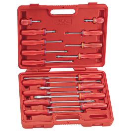 Genius Tools Combination Screwdriver Set 17 Piece Assorted Sizes ...